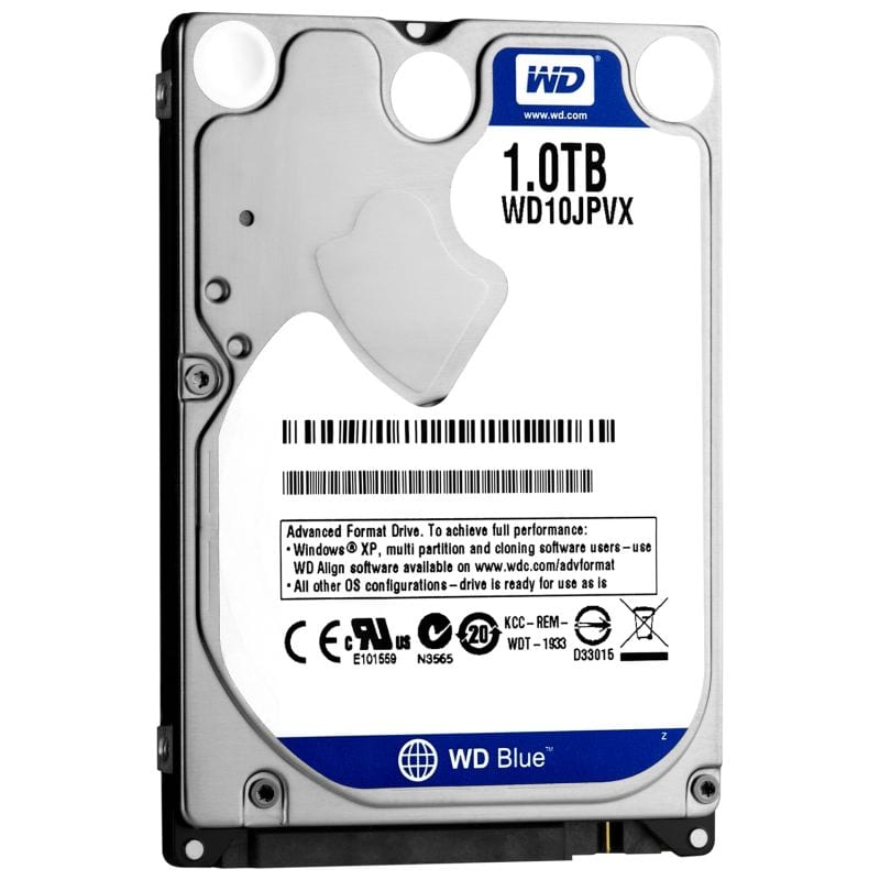 WD Blue 1TB 2.5 SATA 8MB - Syntech