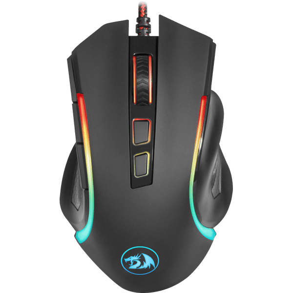 Redragon GRIFFIN 7200DPI Gaming Mouse - Black - Syntech
