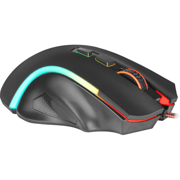 Redragon GRIFFIN 7200DPI Gaming Mouse - Black - Syntech