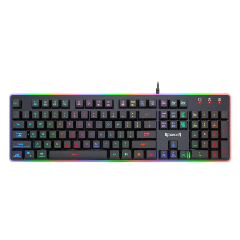 Redragon DRAGONBORN Wired Mechanical Keyboard RGB 67Key Design - White ...