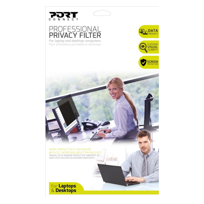 Port Connect 2D Professional Privacy Filter 23.8" - Syntech