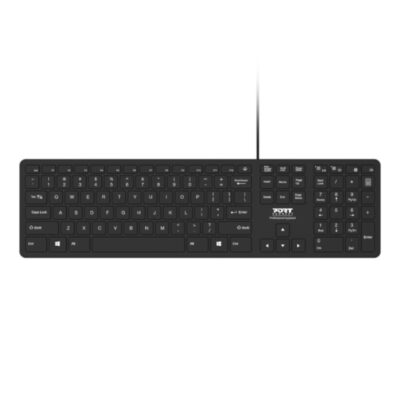 PORT CONNECT OFFICE KEYBAORD-BK - Syntech