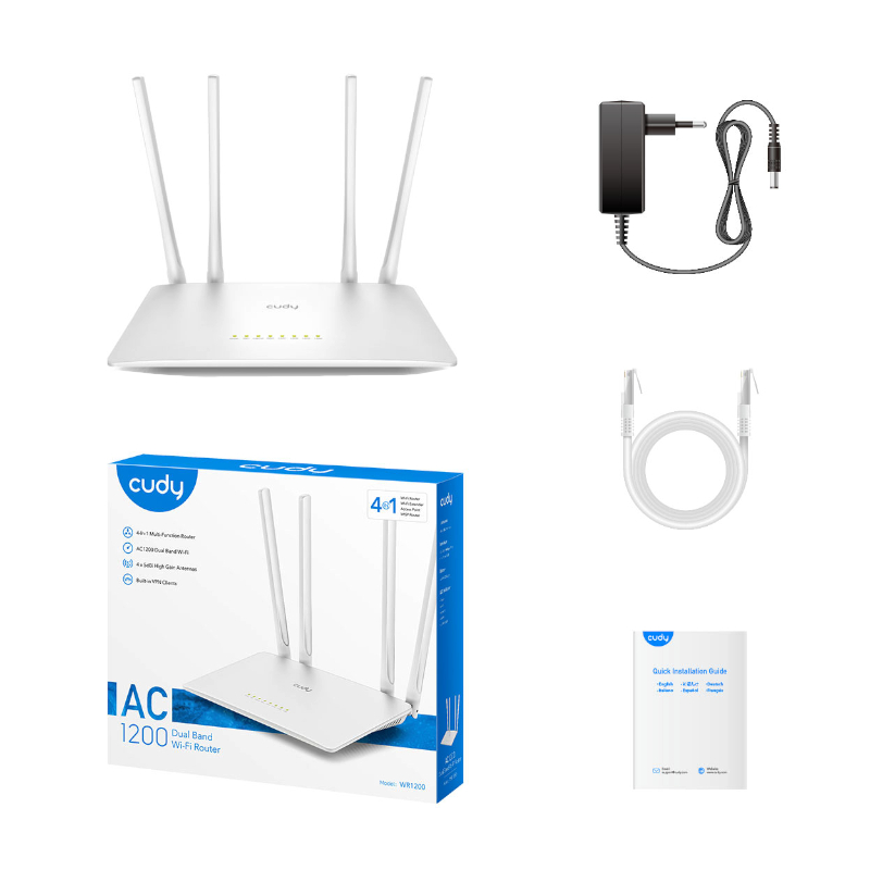 Cudy AC1200 Wi-Fi Router - Showspace