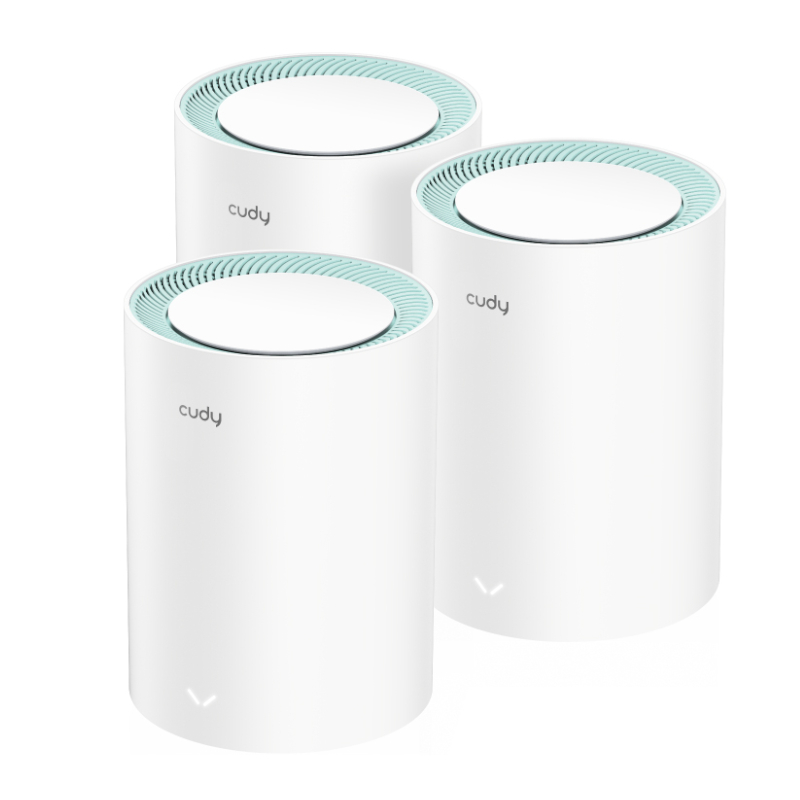 Cudy AC1200 Wi-Fi Mesh Kit 3 Pack With Gigabit - Syntech