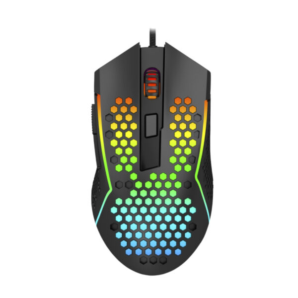 REDRAGON Aatrox Wireless 6200DP RGB MMO Gaming Mouse - Black - Syntech