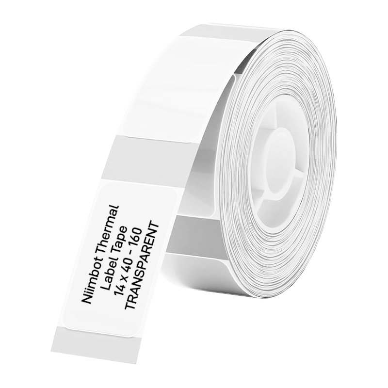 NIIMBOT D11/D110/D101/H1S Thermal Label 14x40mm - 160 Labels Per Roll ...