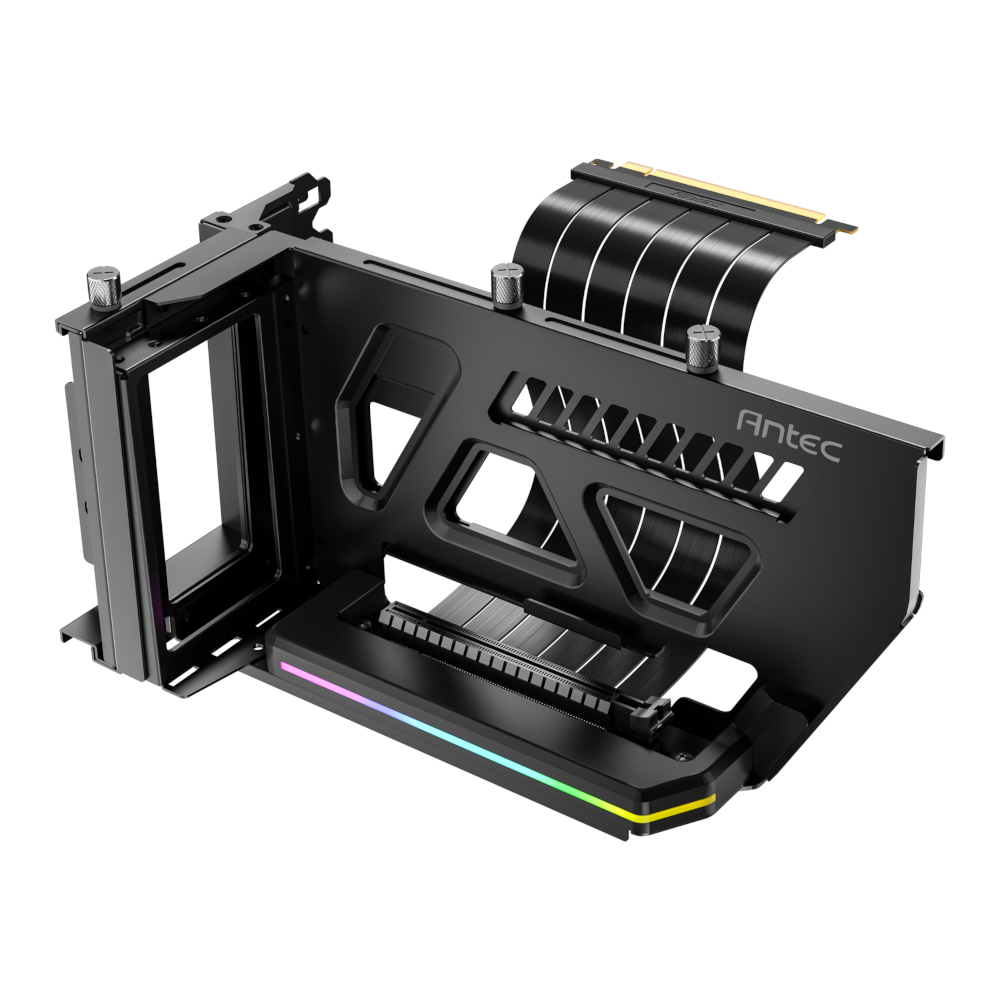 Getta | Antec SHIFT ARGB Vertical GPU Bracket with PCIe 4.0 Riser Cable ...