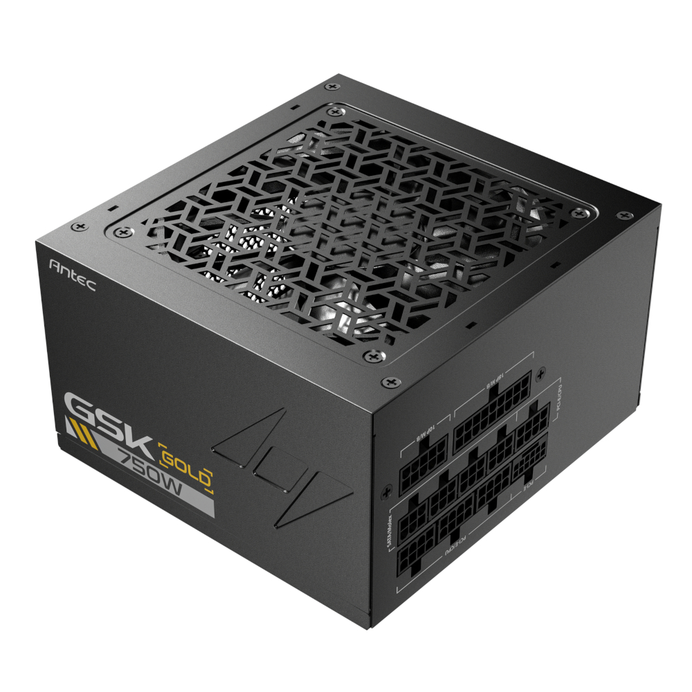 Antec GSK 750W PCIe 5.1 Gen5 80 PLUS Gold Fully Modular Power Supply ...