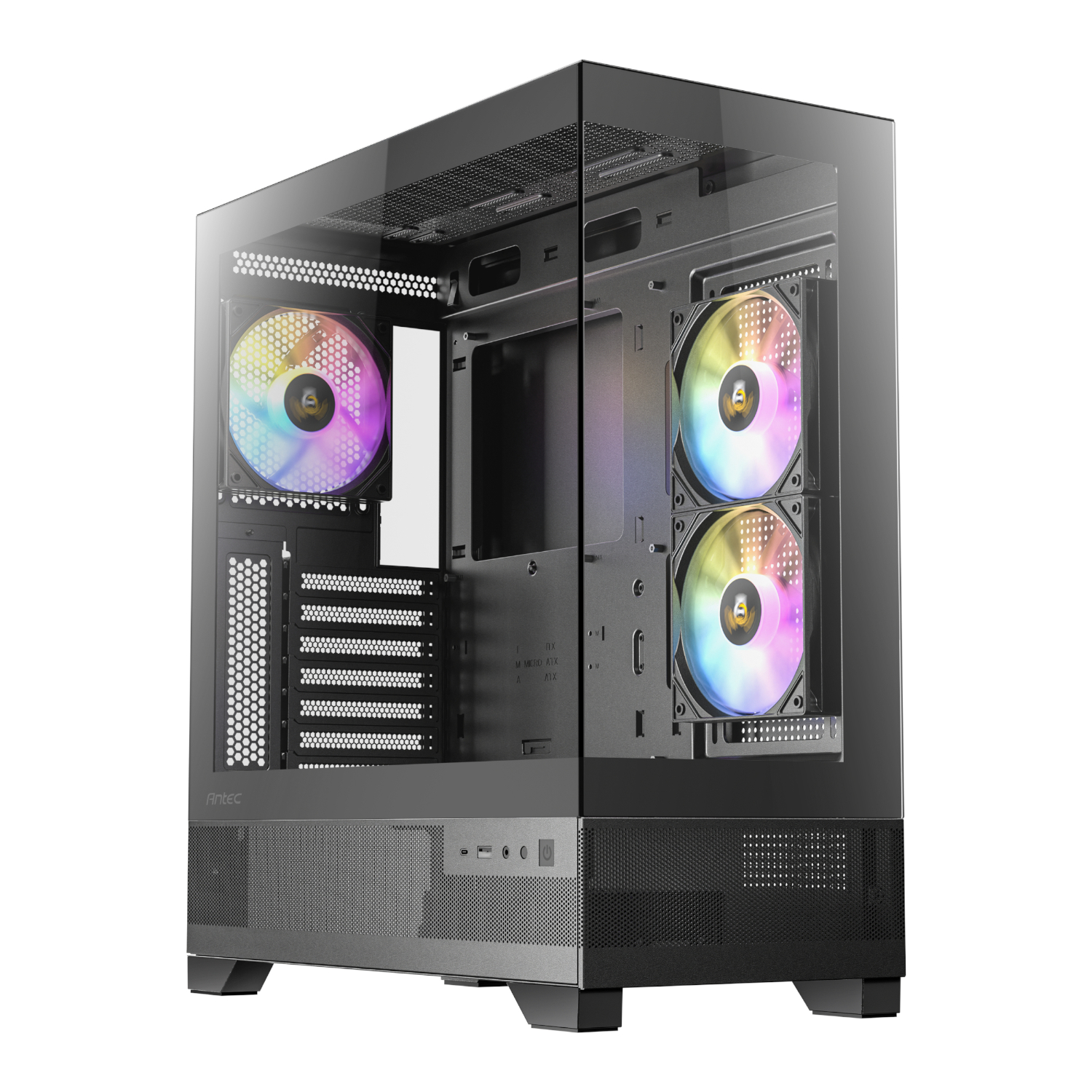 Antec CX700 ARGB ATX | Micro-ATX | ITX ARGB Mid-Tower Gaming Chassis ...