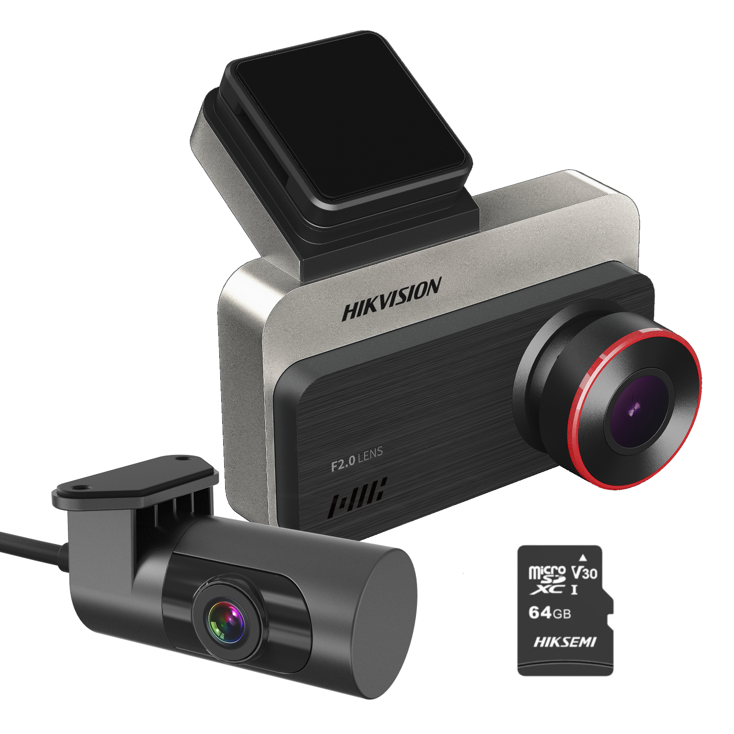 Hikvision C200S Dashcam, with 64GB Micro-SD – Syntech