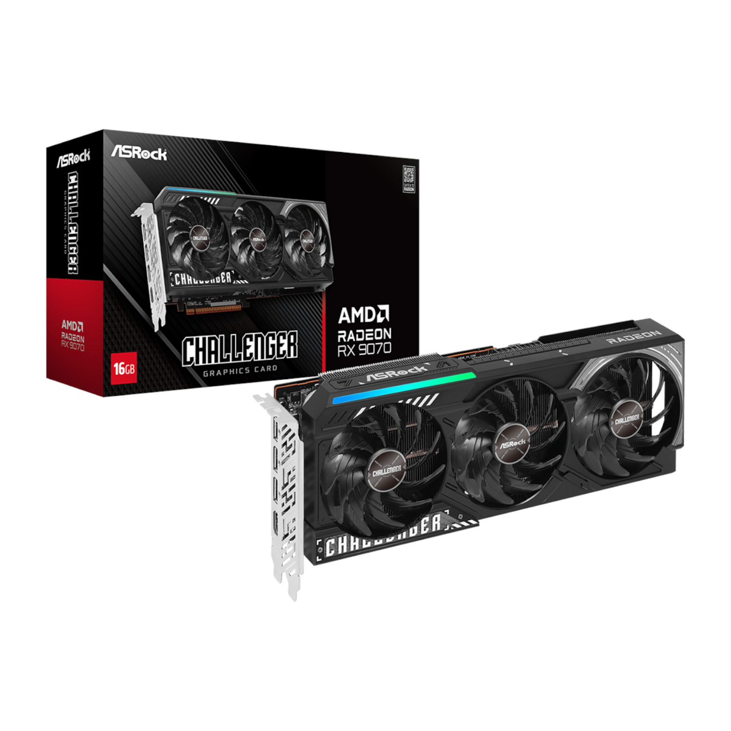 ASRock AMD Radeon RX 9070 Challenger 16GB Graphics Card – Syntech