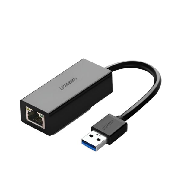 UGREEN CR110 Ethernet Adapter | USB 2.0 to RJ45 - Black - Syntech