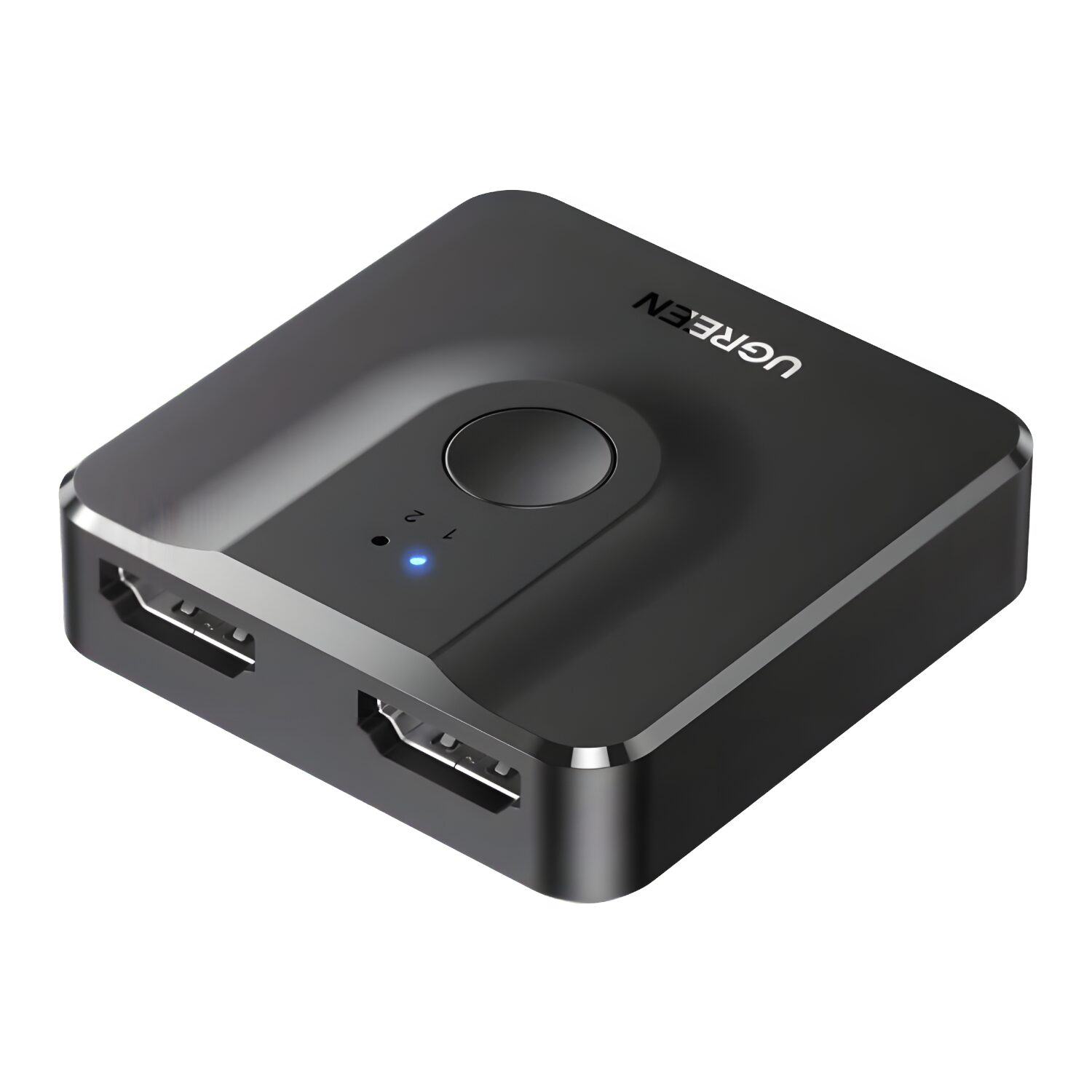 UGREEN CM217-50966 2-in-1 Bi-Directional 4K HDMI Switcher – Black – Syntech