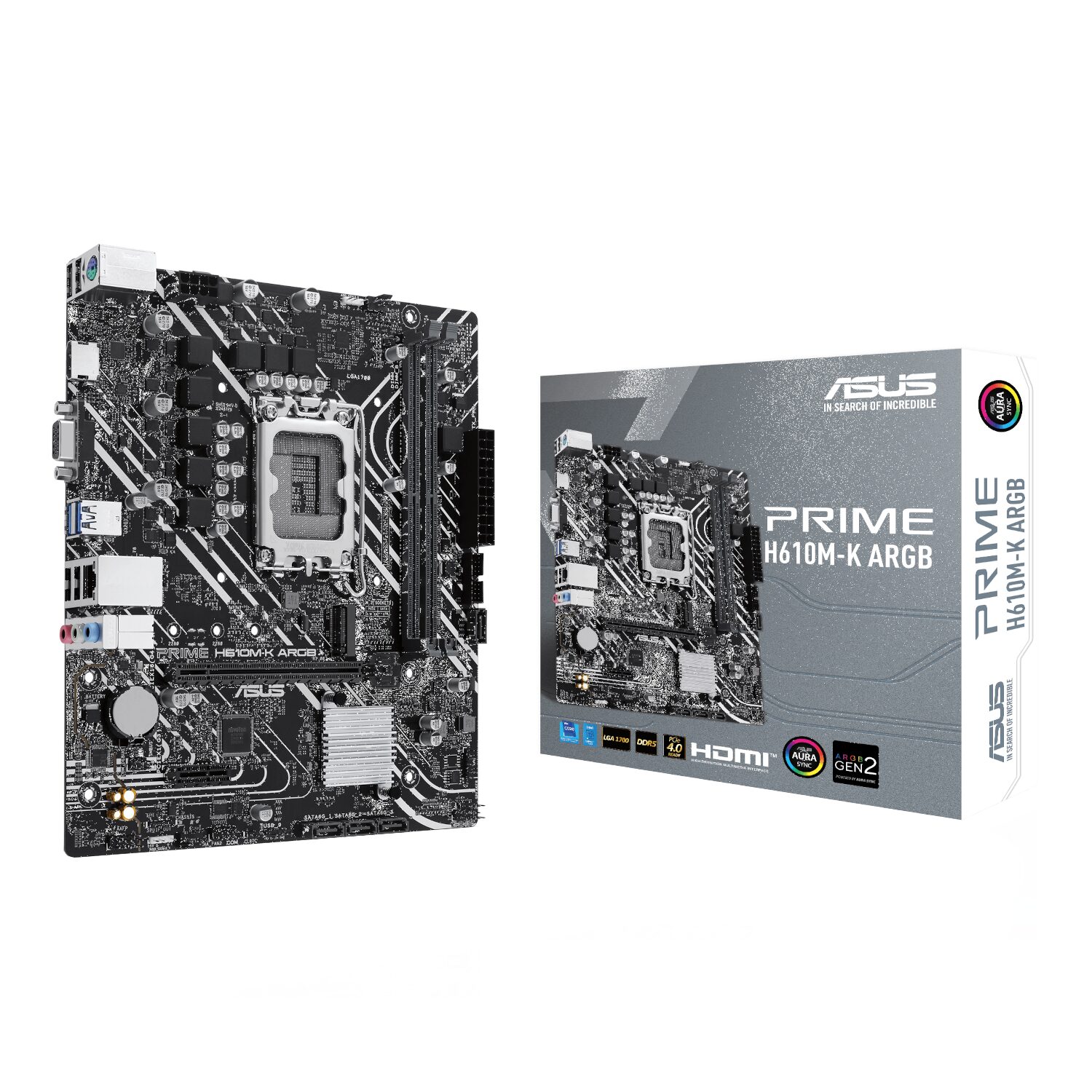 Asus PRIME H610M-R DDR5 LGA1700 Micro-ATX Motherboard – Syntech