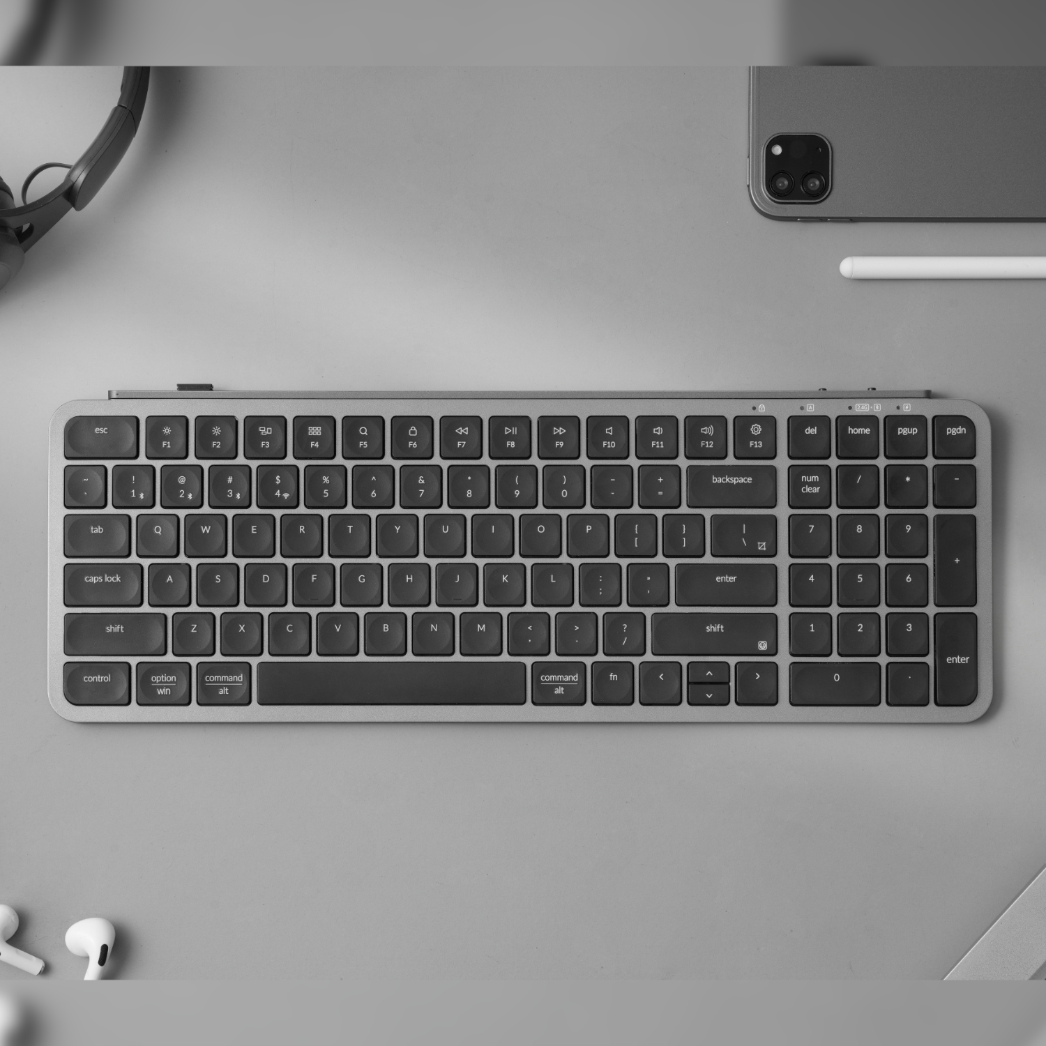 Keychron B2 Pro Ultra-Slim 96% Wireless Keyboard – Space Grey - Tech Guy SA