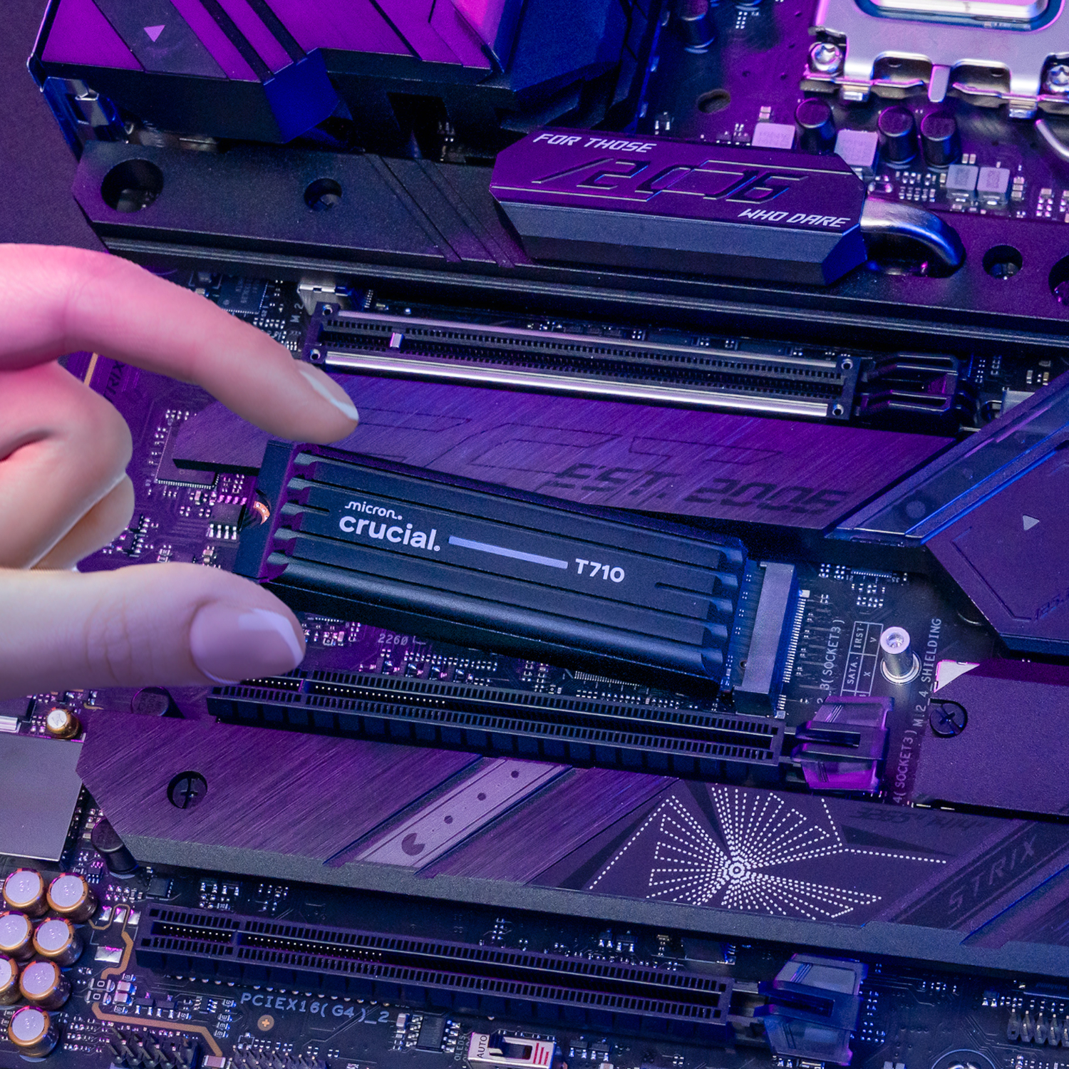 Crucial T710 4TB M.2 NVMe Gen5 NAND SSD with Heatsink - End of Life ...
