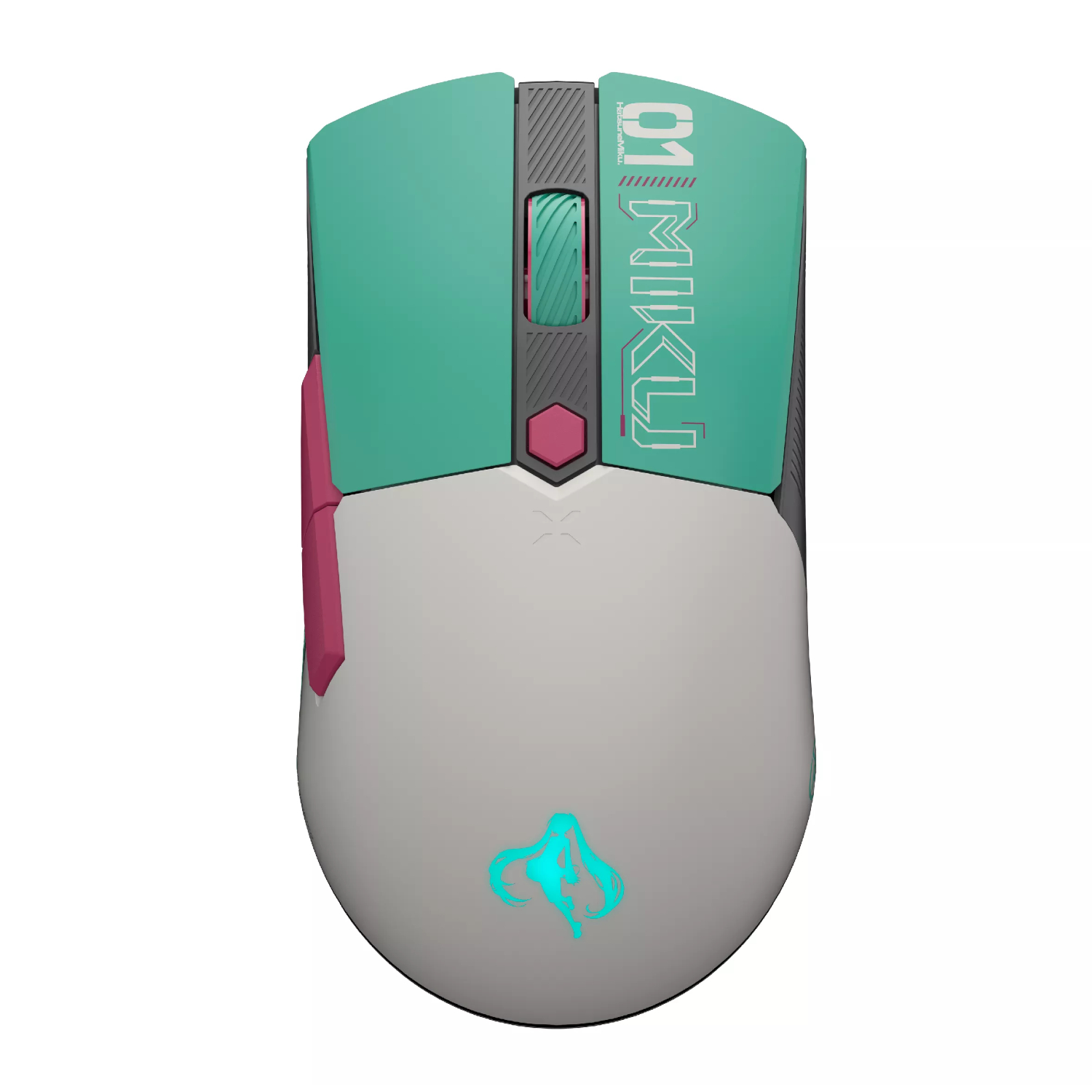 Asus TUF GAMING Mini 12000 DPI Wireless Mouse Hatsune Miku Edition ...
